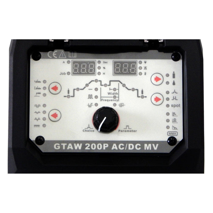 Javweld - AC/DC PFC 200A Tig Welding Machine - 200 Amp Tig Inverter We ...