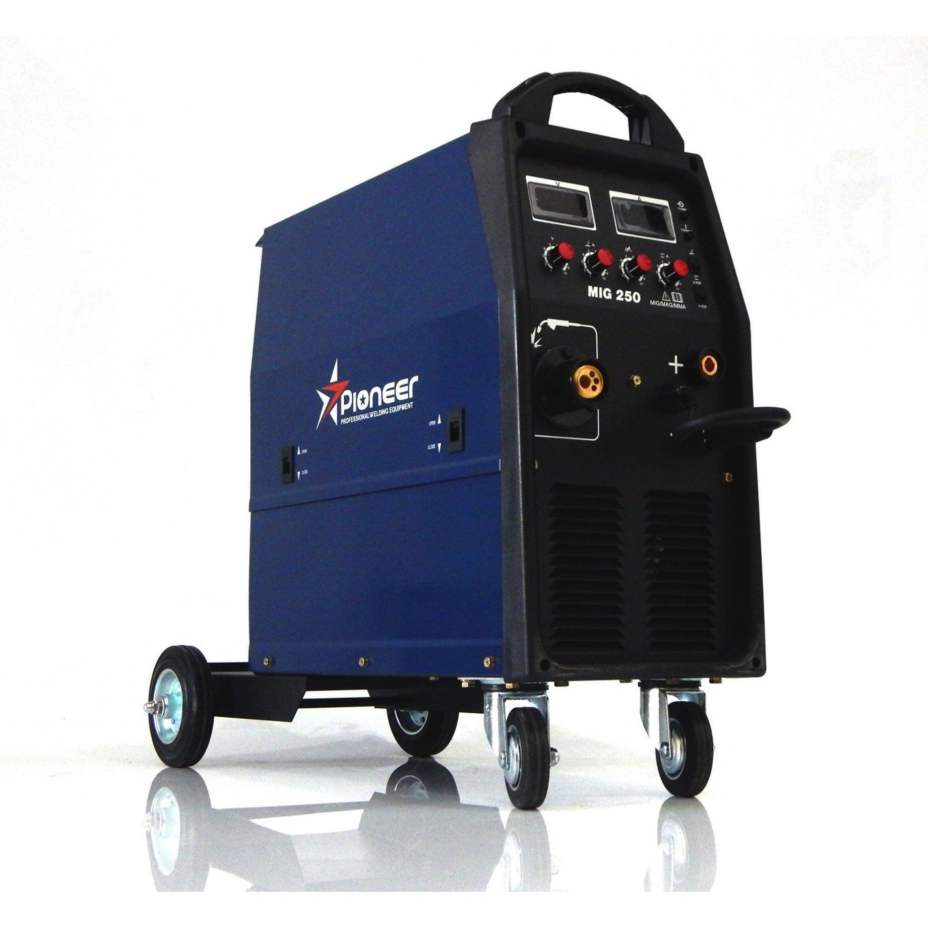 Pioneer - Power Mig 250 Welding Machine - Compact 250 Amp Mig Welder ...