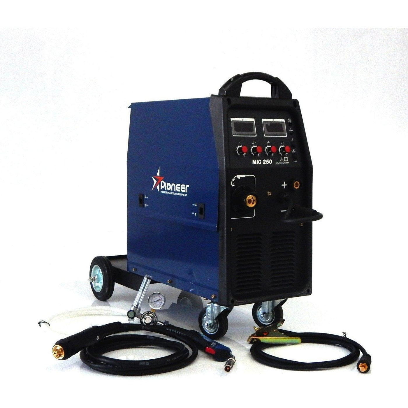 Pioneer - Power Mig 250 Welding Machine - Compact 250 Amp Mig Welder ...