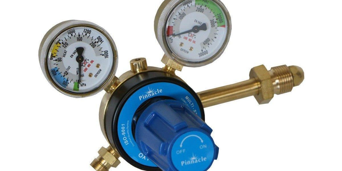 Regulator Oxygen - Multi-Stage — TSA Welding Supplies