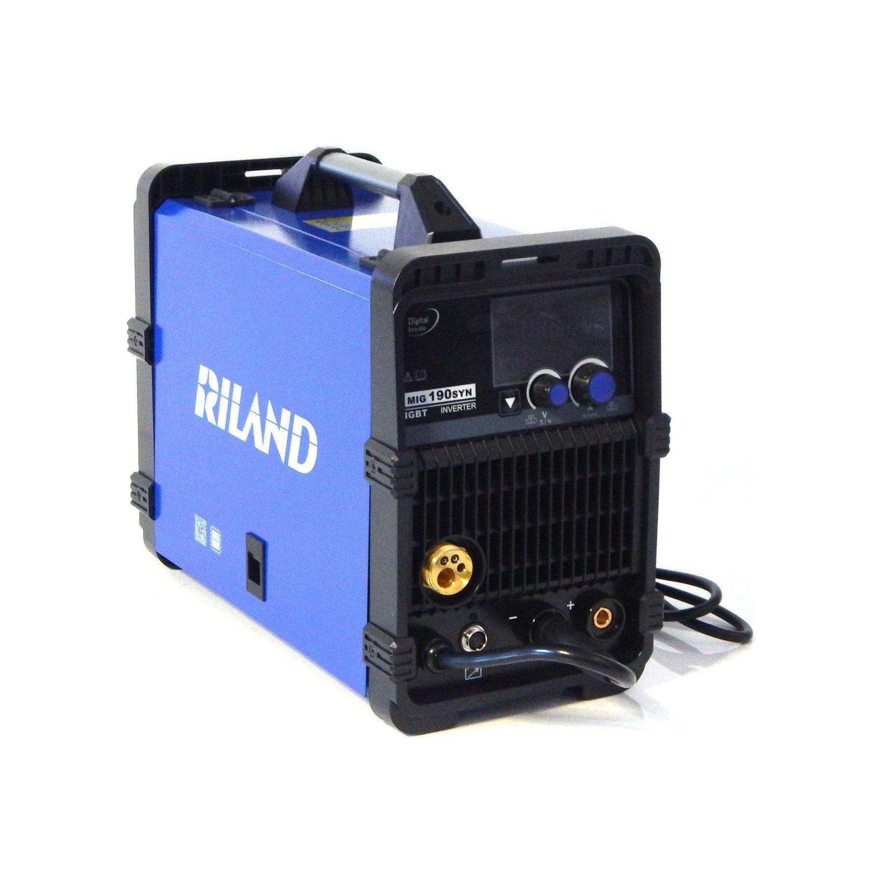 Riland MIG 190 SYN Welding Machine – 220V Gasless MIG/ARC/TIG Multi Pr — TSA Welding Supplies