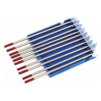 Tungsten Electrodes 2% Thoriated (Red Tip) — TSA Welding Supplies